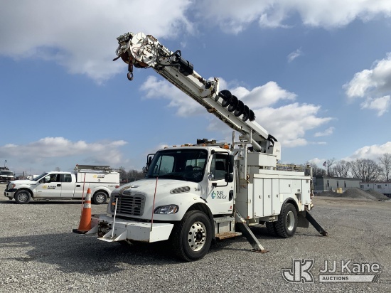 (Verona, KY) Altec DM47-BR, Digger Derrick rear mounted on 2008 ...