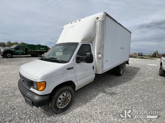2003 Ford E450 Cutaway Hi-Cube Van Runs) (Does Not Move, Driveshaft ...