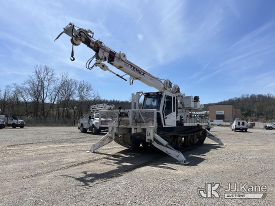 Terex/Telelect General, Digger Derrick rear mounted on 2009 Prinoth ...