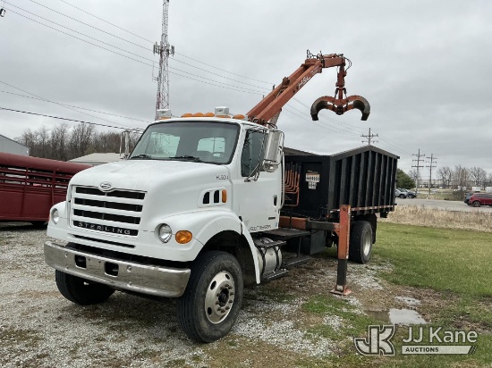 (North Vernon, IN) Peterson TL3, Grappleboom/Log Loader Crane mounted ...