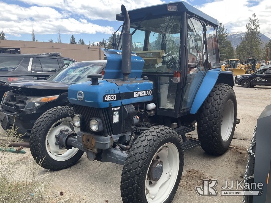 (South Lake Tahoe, CA) 1996 New Holland 4630 Utility Tractor Runs ...