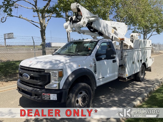 Altec AT48M, Material Handling Bucket Truck mounted behind cab on 2020 ...