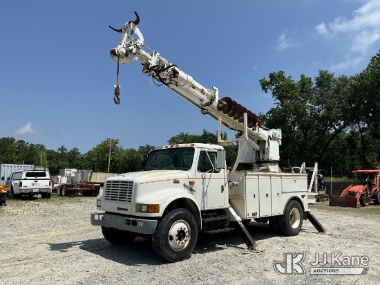 (Columbia, SC) Altec D845A-TR, Digger Derrick rear mounted on 2000 ...