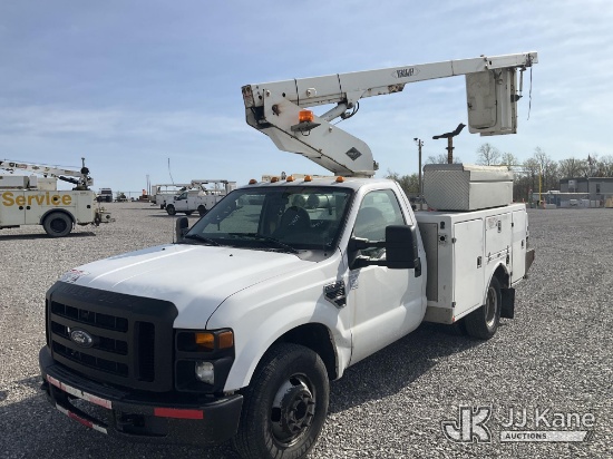 (Verona, KY) Versalift -, Telescopic Non-Insulated Bucket Truck rear mounted on 2008 Ford F350 ...