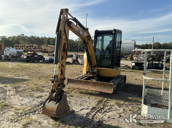 2015 Caterpillar 303.5E2 Mini Hydraulic Excavator Runs, Moves ...