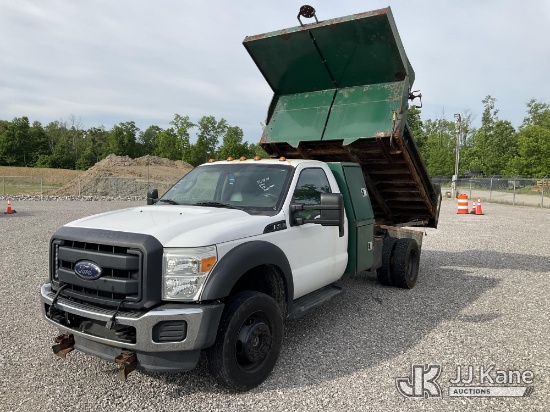(Verona, KY) 2014 Ford F450 4x4 Dump Flatbed Truck Runs, Moves & Dump ...