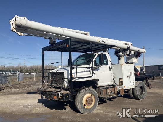 (Rome, NY) Altec LRV-57, Over-Center Bucket Truck center mounted on ...