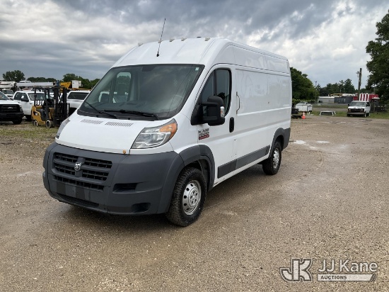 (Charlotte, MI) 2016 Dodge Promaster 2500 Hi-Cube Van Runs & Moves ...