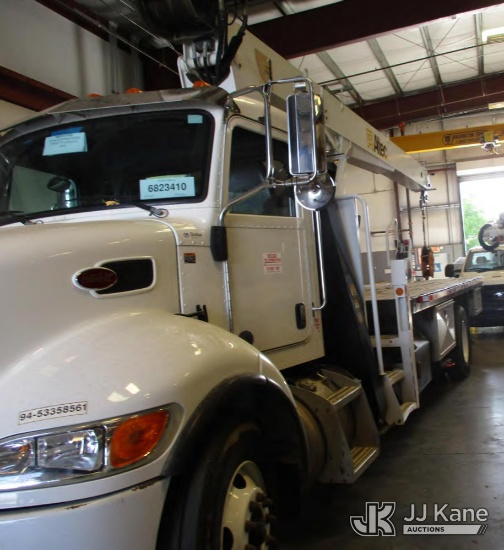 (Bakersfield, CA) Altec AC18-70B, Hydraulic Crane mounted behind cab on ...