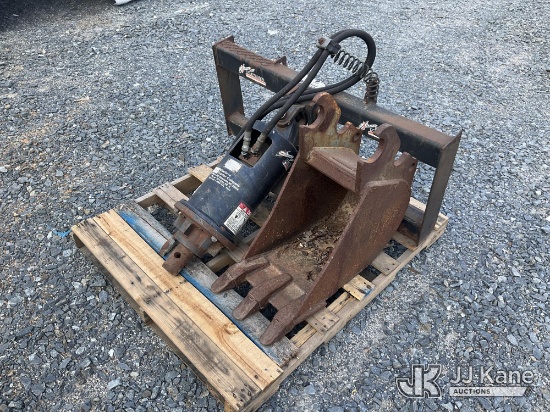 (China Grove, NC) (1) 12 In Digging Bucket & (1) Skid Steer Mounted ...