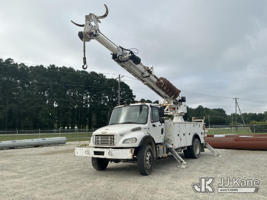 (Fayetteville, NC) Altec DC47-TR, Digger Derrick rear mounted on 2013 ...