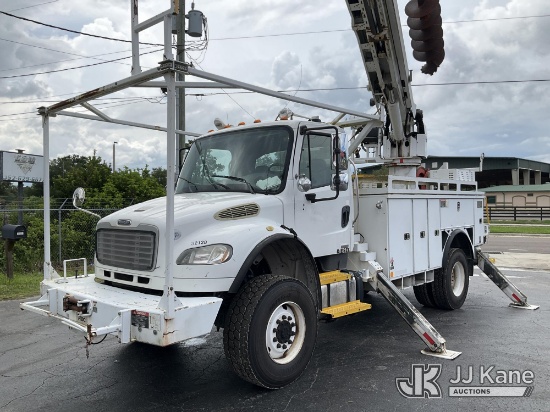 (Ocala, FL) Altec DM47-TR, Digger Derrick rear mounted on 2012 ...