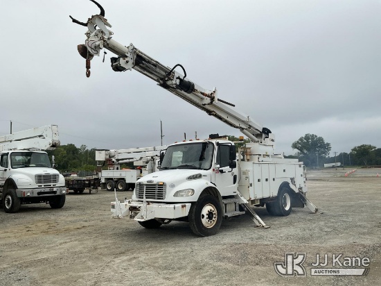 (Fayetteville, NC) Altec DM47-BR, Digger Derrick rear mounted on 2011 ...