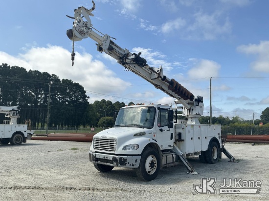 (Fayetteville, NC) Altec DM47-TR, Digger Derrick rear mounted on 2012 ...