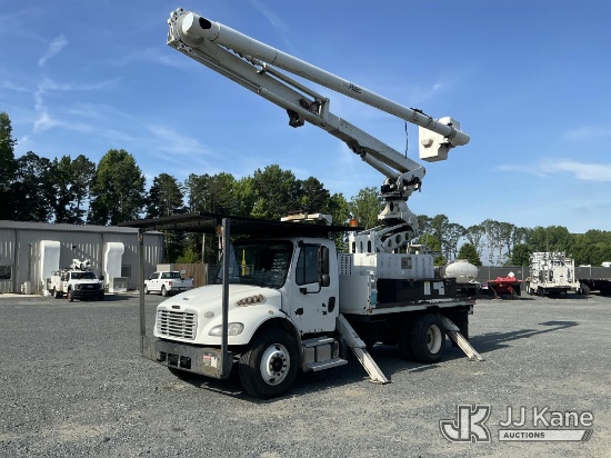 (China Grove, NC) Altec LR760-E70, Over-Center Elevator Bucket Truck rear mounted on 2014 ...