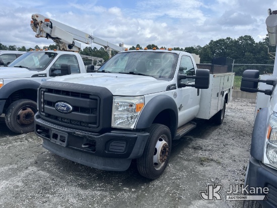 (Chester, VA) 2016 Ford F450 Service Truck Not Running, Cranks, Does ...