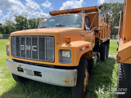 (Thonotosassa, FL) 1994 GMC C6500 T/A Dump Truck State of FL Unit ...