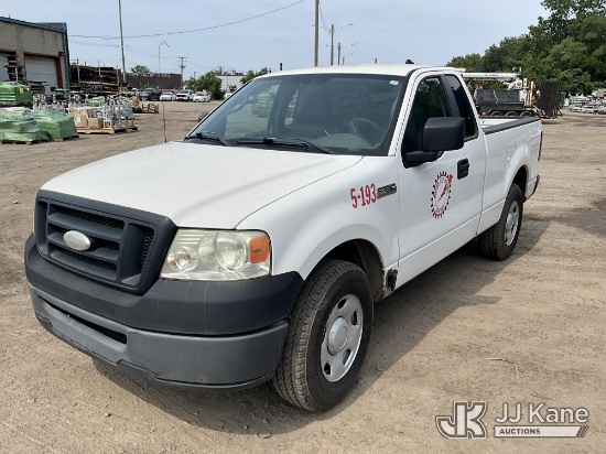 (Warren, MI) 2008 Ford F150 Pickup Truck Runs & Moves) (Runs Rough, ABS ...