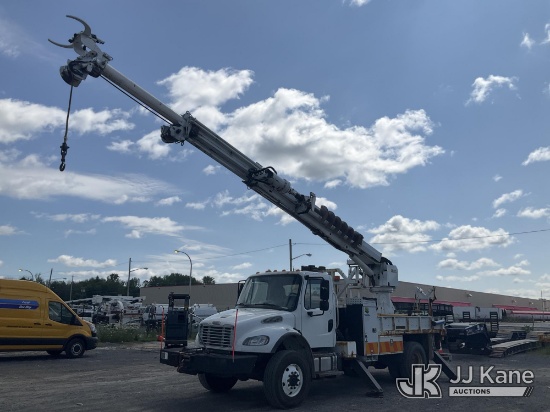 (Rome, NY) Altec DM47-BR, Digger Derrick rear mounted on 2016 ...