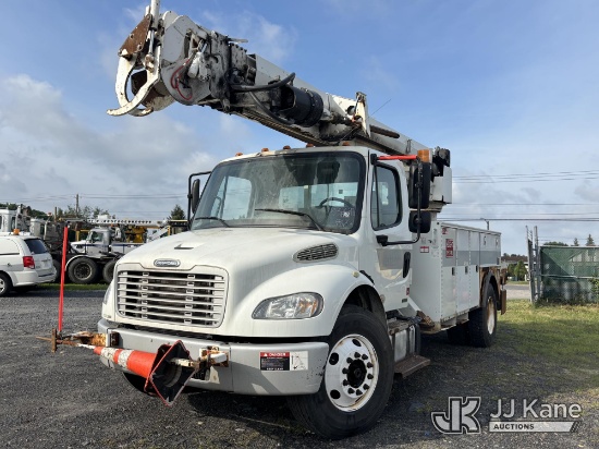 (Plains, PA) Altec DM47-TR, Digger Derrick rear mounted on 2012 ...
