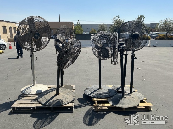 (Jurupa Valley, CA) (2 Pallets) Fans (Used ) NOTE: This unit is being ...