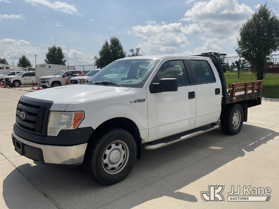 (Gretna, NE) 2010 Ford F-150 Crew Cab Flatbed Truck Runs & Moves ...