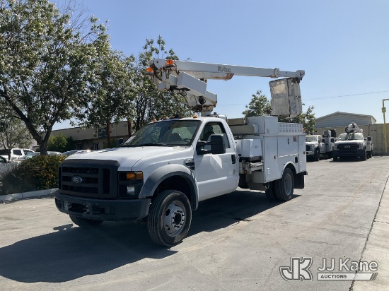 (Jurupa Valley, CA) Altec AT200A, , 2008 FORD F450 AERIAL LIFT - ALTEC ...