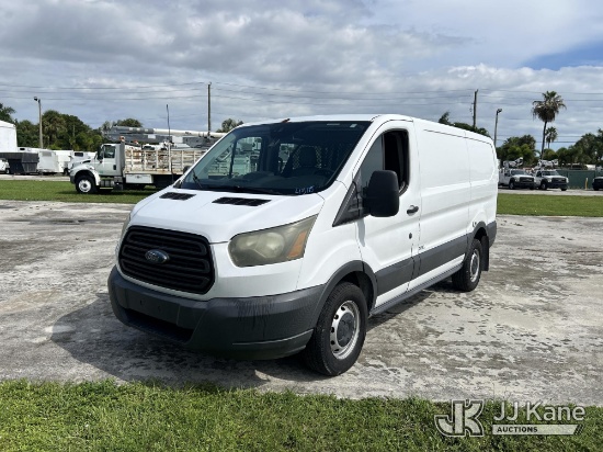 (Riviera Beach, FL) 2015 Ford Transit-250 Cargo Van Runs & Moves ...