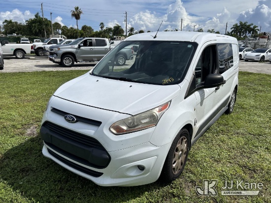 (Riviera Beach, FL) 2016 Ford Transit Connect Mini Cargo Van Runs ...