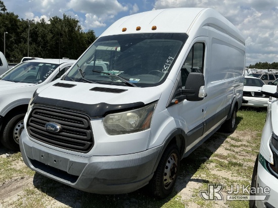 (Tampa, FL) 2016 Ford Transit-350 Cargo Van Not Running, Condition ...