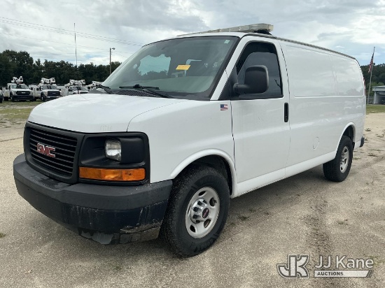 (Tampa, FL) 2017 GMC Savana Cargo Van, Manatee County BOCC Unit Runs ...