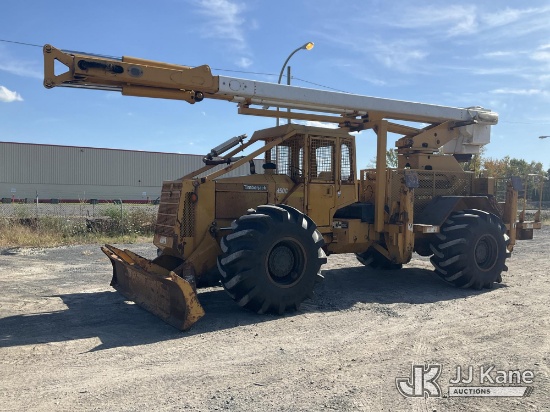 (Rome, NY) HiRanger/Terex XT60-70, Elevator Bucket Truck rear mounted ...