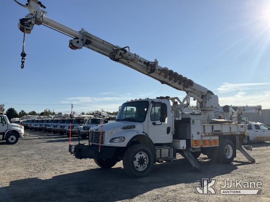 (Rome, NY) Altec DM47-BR, Digger Derrick rear mounted on 2016 ...