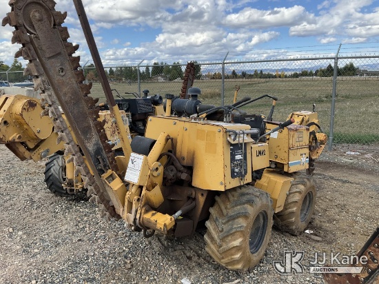 (Helena, MT) 1999 Vermeer LM42 Walk Beside Articulating Combo Trencher ...