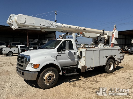 (Merkel, TX) Altec AM855, Over-Center Material Handling Bucket Truck ...