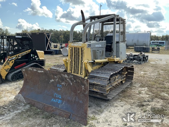 (Tampa, FL) 1999 Komatsu D38P-1 Crawler Tractor Runs, Moves & Operates ...