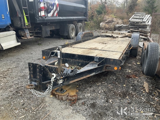 (Alden, NY) 2010 Cam T/A Tilt Deck Tagalong Equipment Trailer Bad Deck ...