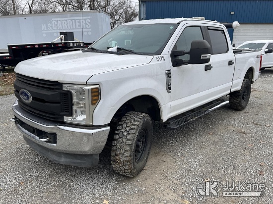 (Wheatcroft, KY) 2018 Ford F-250 SD Crew-Cab Pickup Truck Runs & Moves ...