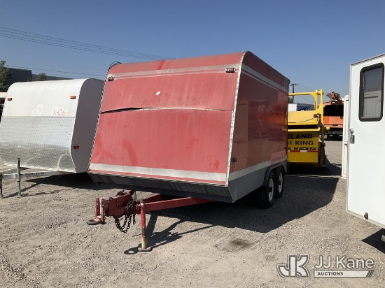 (Jurupa Valley, CA) 1991 DICO 31012-FD Enclosed Trailer VIN Plate ...