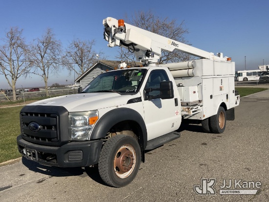 (Dixon, CA) Altec AT200A, Articulating & Telescopic Bucket mounted ...