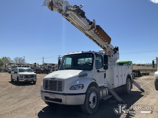 (Colorado Springs, CO) Altec DM47-TR, Digger Derrick rear mounted on ...