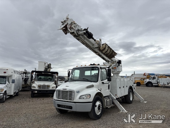 (Dixon, CA) Altec DM47B-TR, Digger Derrick rear mounted on 2016 ...