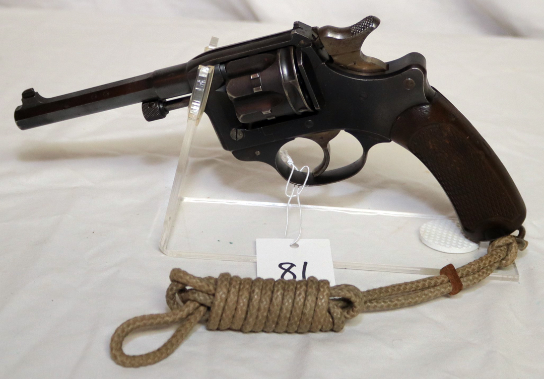LEBEL MODEL 1892 FRENCH REVOLVER SERIAL #H48032 | Proxibid