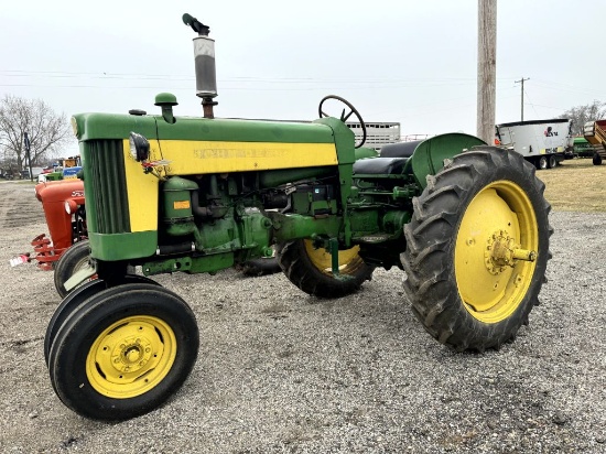 JOHN DEERE 430 TRACTOR, 3PT, PTO, GAS ENGINE, NARROW FRONT, 11.2/10-34 ...
