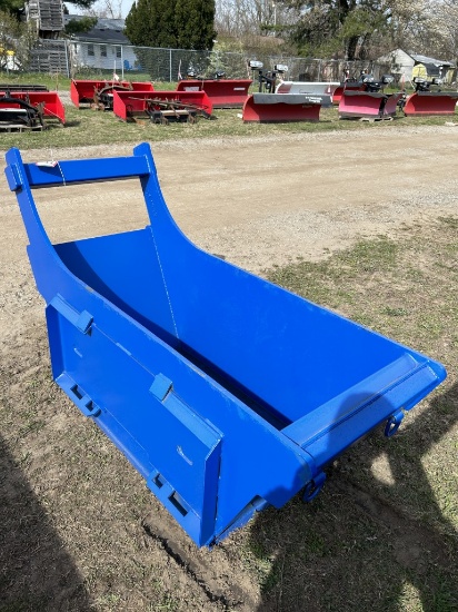 STONE BUCKET WITH SKID STEER MOUNTING PLATE | Heavy Construction ...