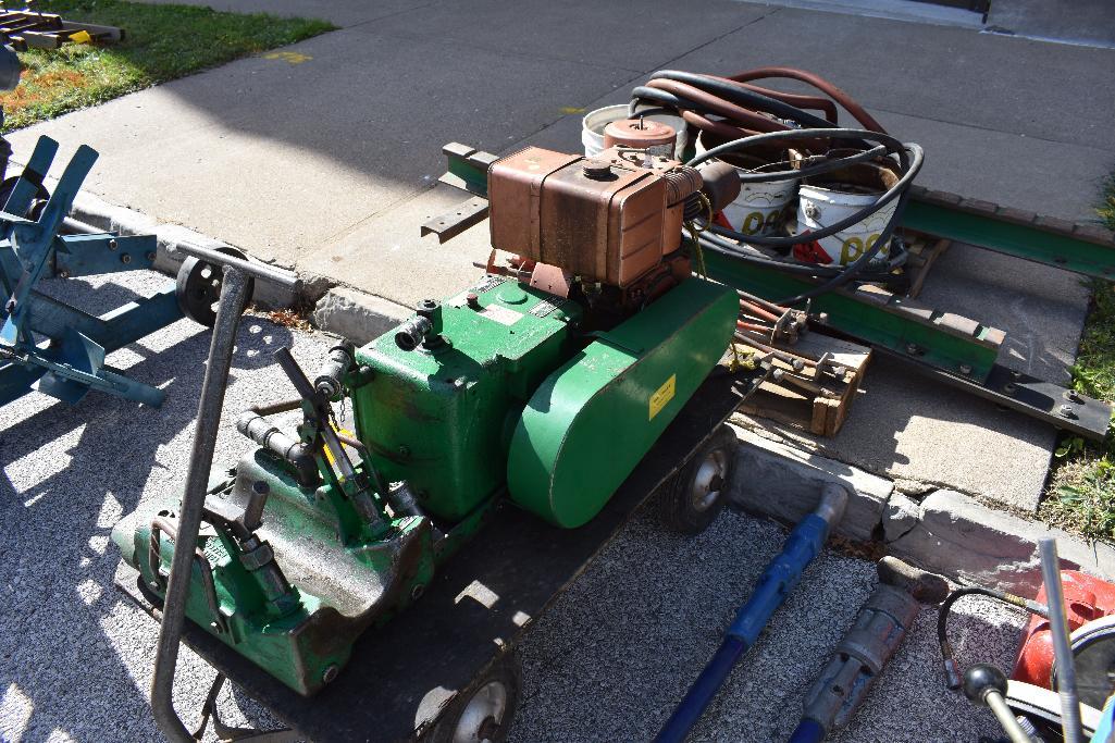 Vintage Hydraulic Pipe Pusher Presses, Horizontal | Machine Hub