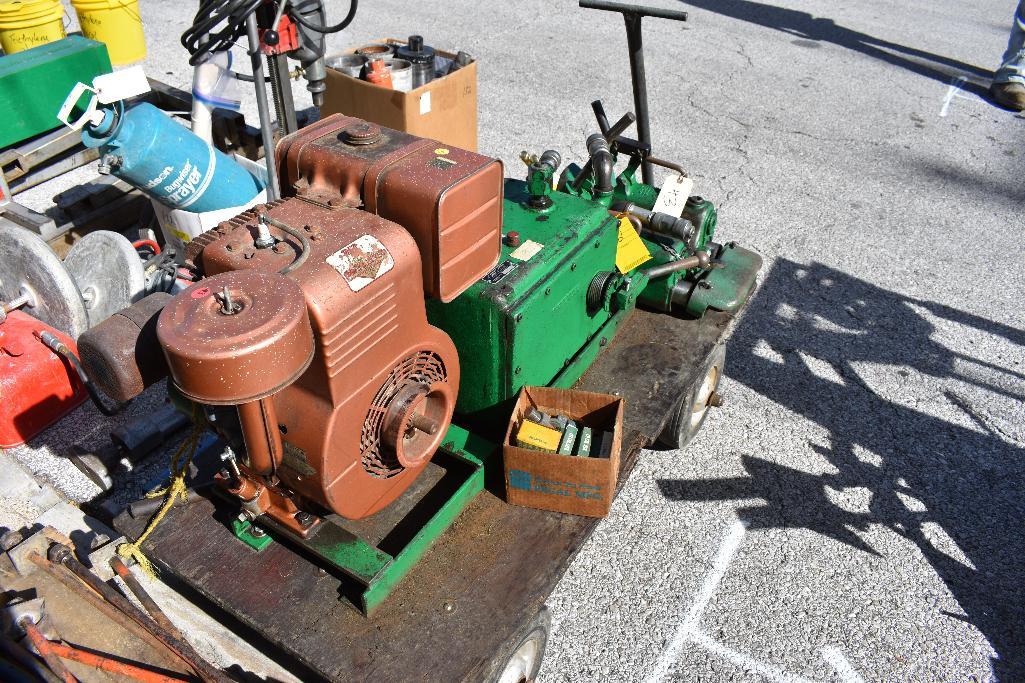 Vintage Hydraulic Pipe Pusher Presses, Horizontal | Machine Hub