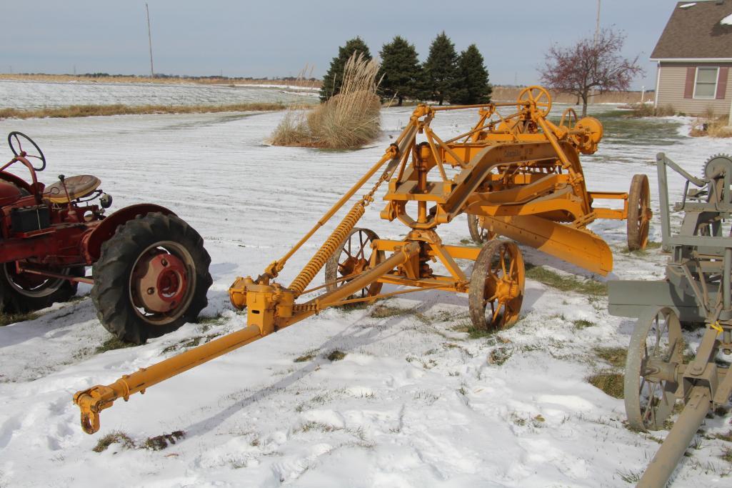 Pull Behind Road Grader Cat 14M3 'Most Technologically Advanced' Motor