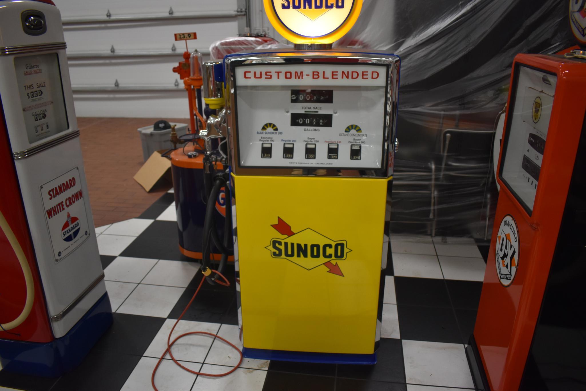 Wayne Blend-O-Matic Model 511EG-6 Sunoco gas pump | Proxibid
