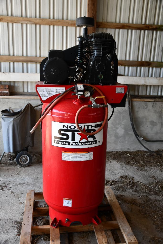 North Star 50 gal. upright air compressor Proxibid